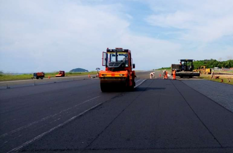 Matak Runway Overlay Project - PT. Widya Sapta Contractor