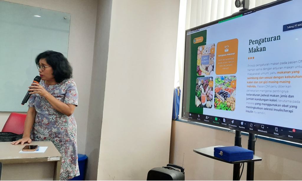 Talk Show Kesehatan Mengenai Gizi Untuk Pekerja - PT. Widya Sapta Contractor